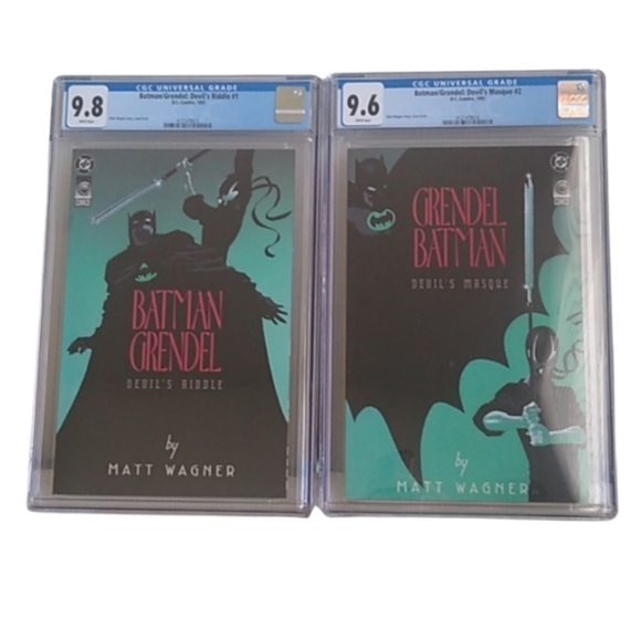 DC Comics | Other | Dccomico 993 Batmangrendel Devils Riddle 1 Masque 2 ...